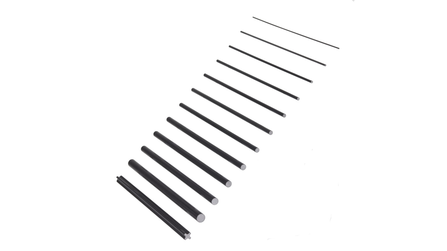 Solid Fiberglass Round Rods